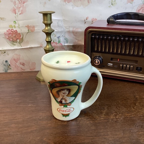 Coca Cola | Accents | Vintage Coca Cola Mug Candle Hawaiian Blast Scent ...